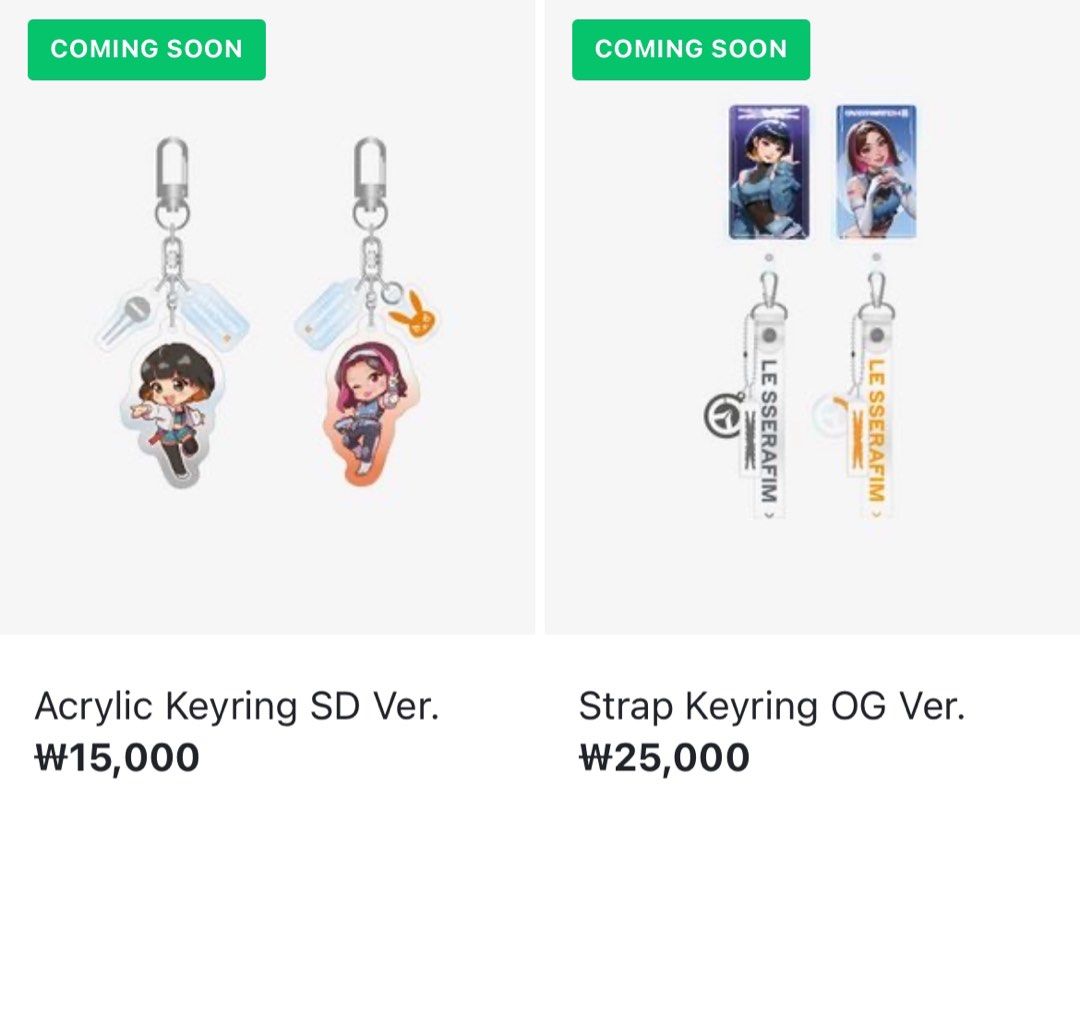 LE SSERAFIM X OVERWATCH 2 Official Goods, Hobbies & Toys, Memorabilia ...