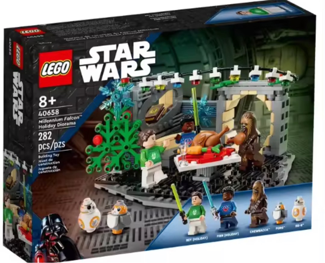 Lego 40658 Millennium Falcon Diorama, Hobbies & Toys, Toys & Games on ...