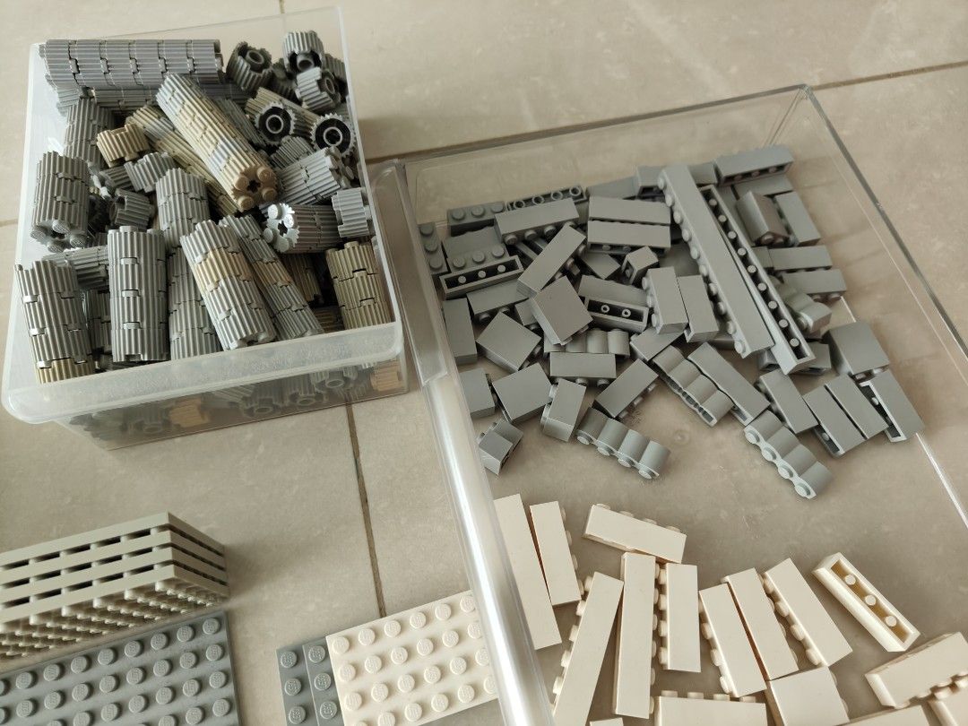 Lego assorted bricks and tiles, Hobbies & Toys, Toys & Games on Carousell