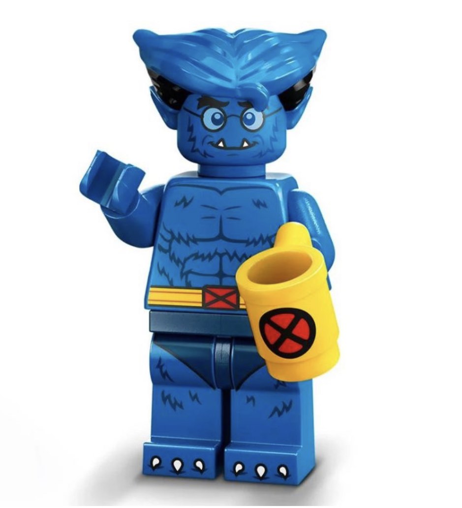 Lego the beast CMF marvel minifigure, Hobbies & Toys, Toys & Games on ...