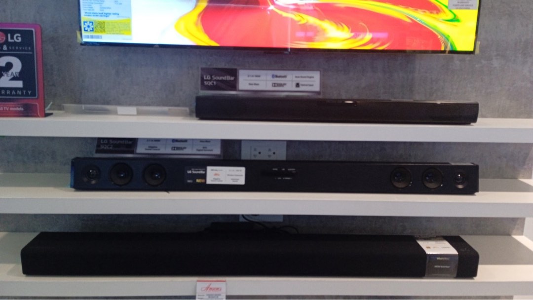 LG AUDIO SOUND BAR SQC1 SQC2 S65Q SC9S, Audio, Soundbars, Speakers ...