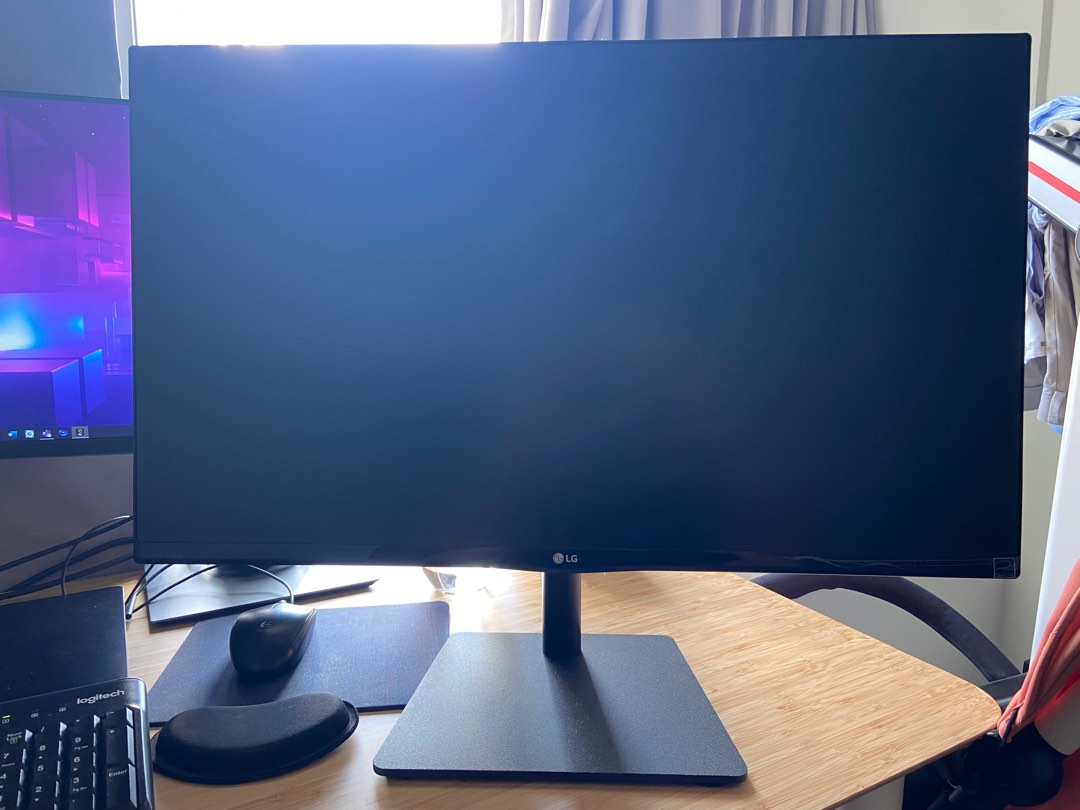LG monitor 24 inch IPS WLED Full HD, 電腦＆科技, 電腦周邊及配件, 電子屏幕 - Carousell