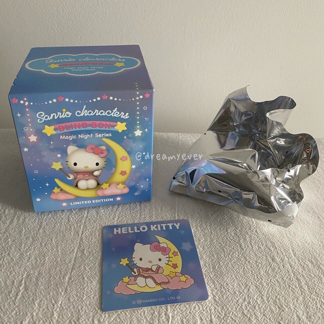 [Limited] Sanrio Hello Kitty Magic Night Series Blind Box, Hobbies ...