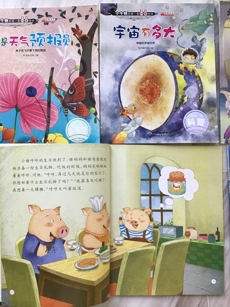 Little Einstein Chinese reader set (8x), Hobbies & Toys, Books ...