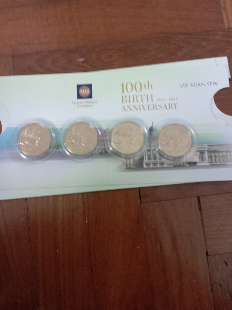 LKY 100 Anniversary coin, Hobbies & Toys, Memorabilia & Collectibles ...