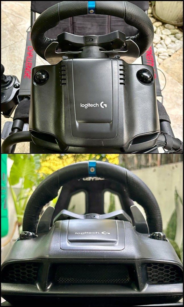 Logitech G29 Playseat Challenge Racing Sim Rig, Video Gaming, Gaming ...