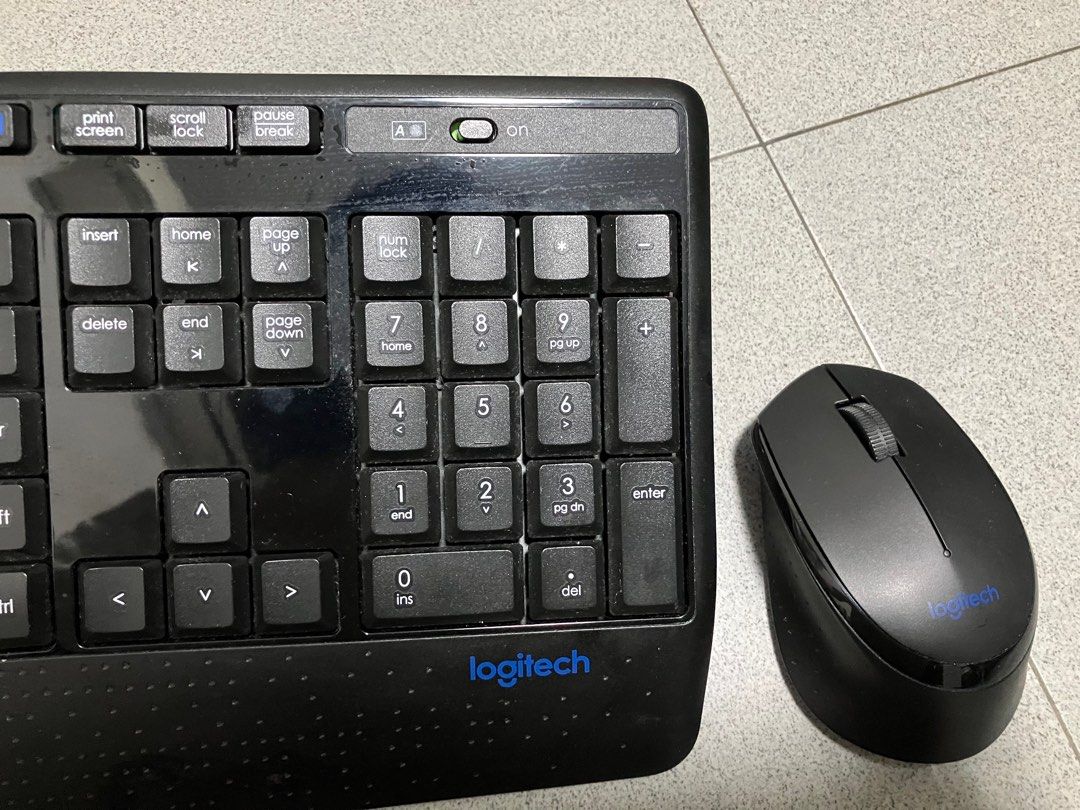 Logitech K345 Keyboard + Mouse set, Computers & Tech, Parts ...