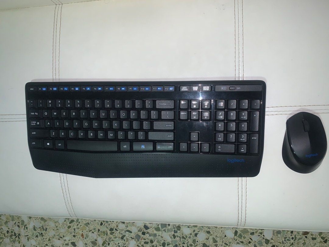 Logitech MK345 Wireless Keyboard and Mouse, Computers & Tech, Parts & Accessories, Computer ...