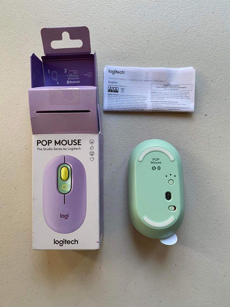 Logitech Pop Mouse wireless mouse, Computers & Tech, Parts ...
