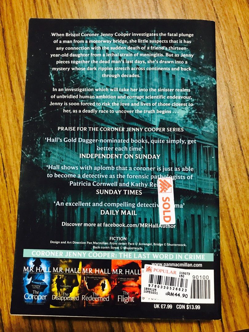 M. R. Hall - The Chosen Dead, Hobbies & Toys, Books & Magazines ...