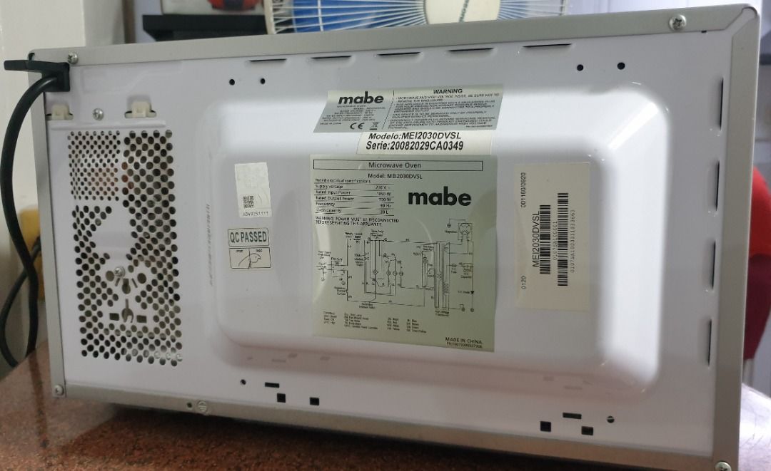 MABE 20-Liter Microwave Oven, TV & Home Appliances, Kitchen Appliances ...