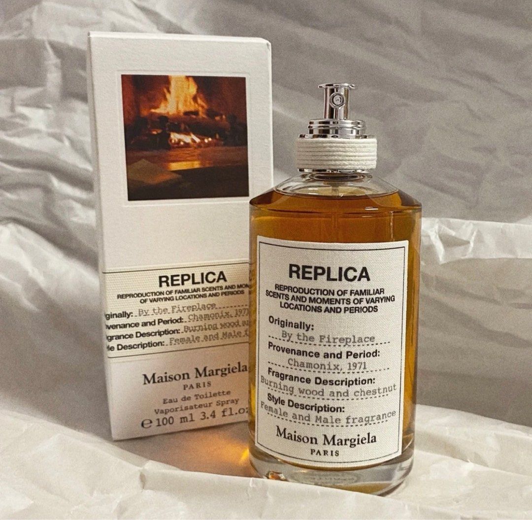 MAISON MARGIELA REPLICA BY THE FIREPLACE EDT 100ML, Beauty & Personal ...