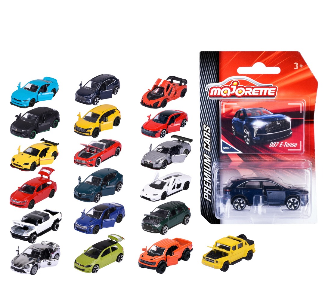 Majorette Premium Cars Assortment 18 Designs (Carton of 36 pc), Hobbies ...