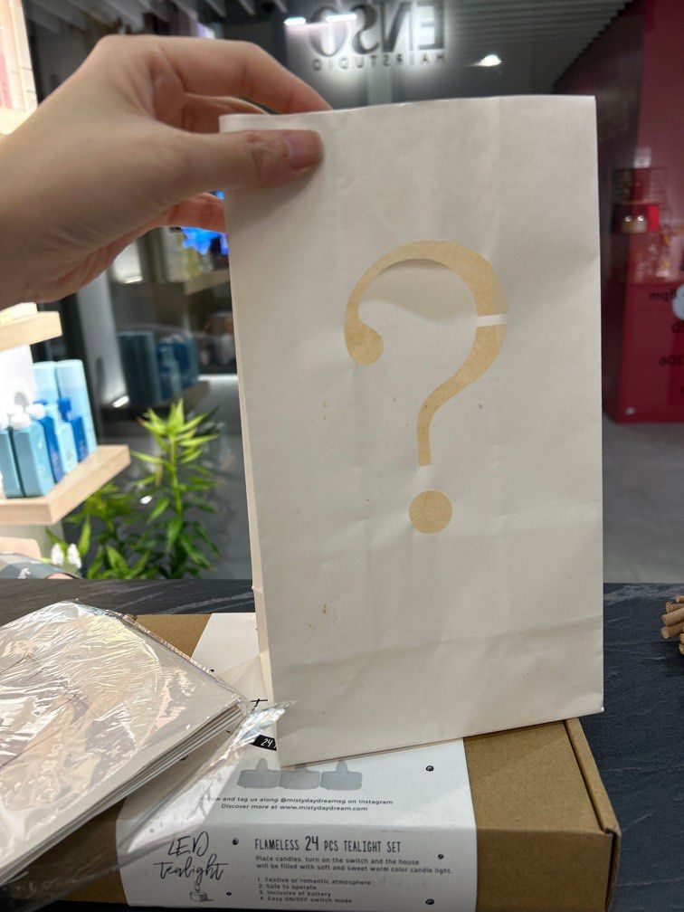 Marry Me? Paper bag wedding proposal props, Hobbies & Toys, Stationery ...