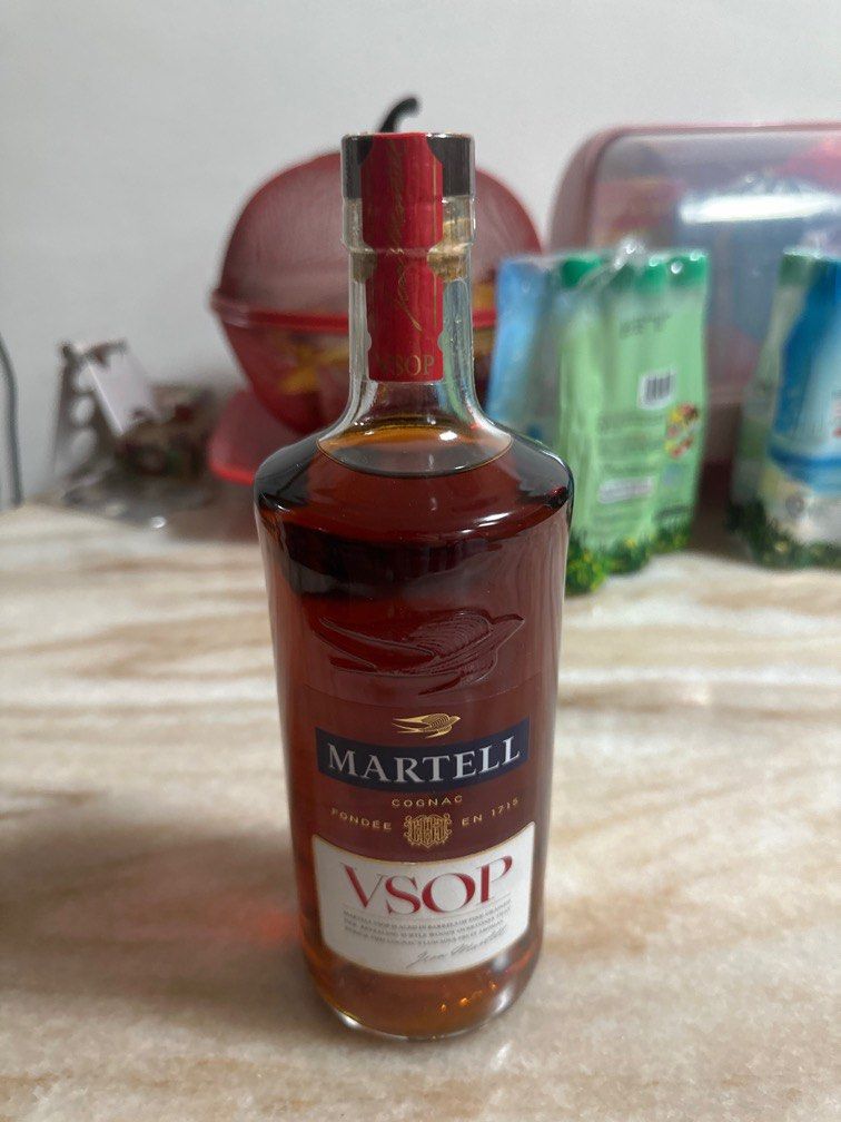 Martell Cognac Fondee En 1715 VSOP, Food & Drinks, Alcoholic Beverages on Carousell