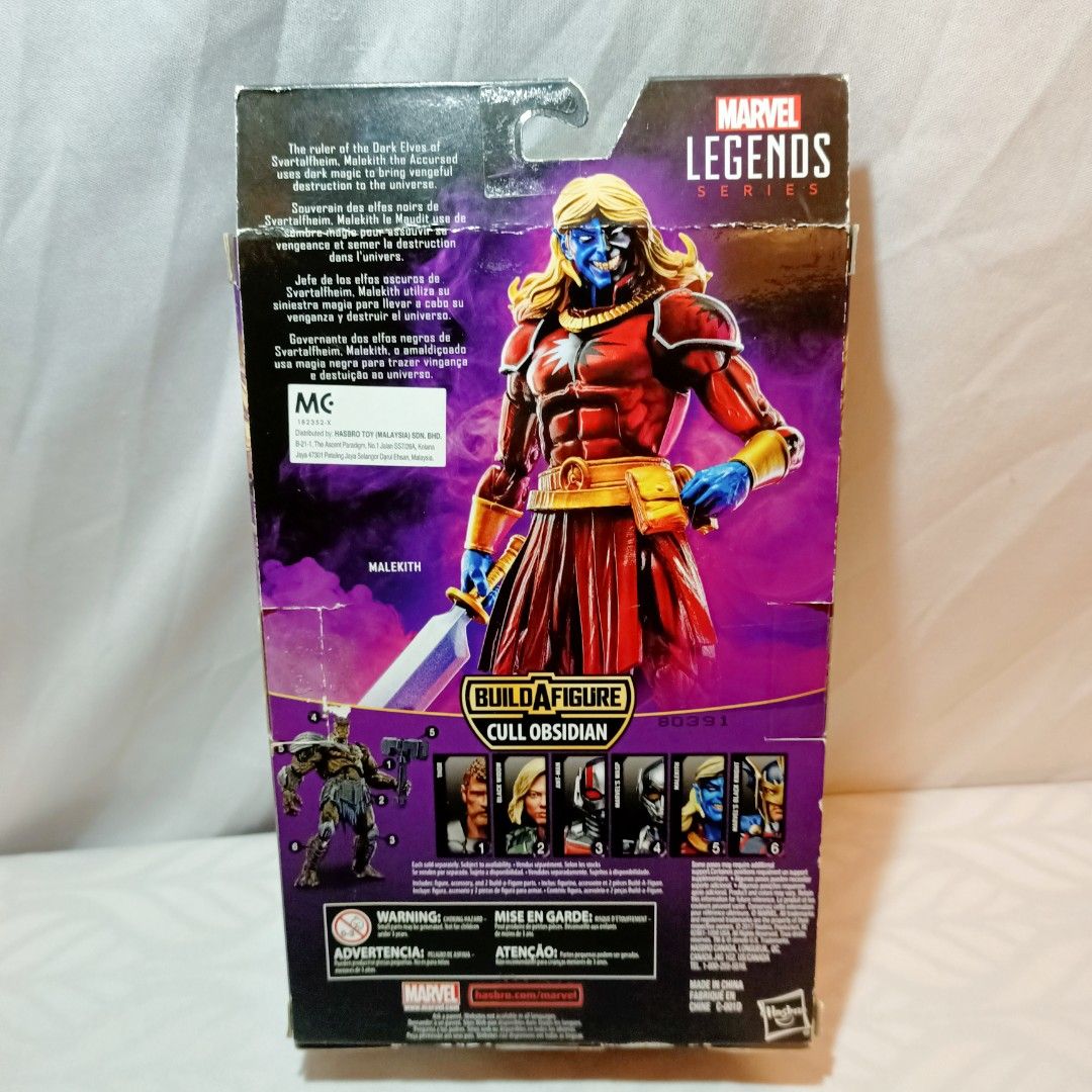 Marvel Legends Malekith Thor Comics Series action figure, Hobbies ...