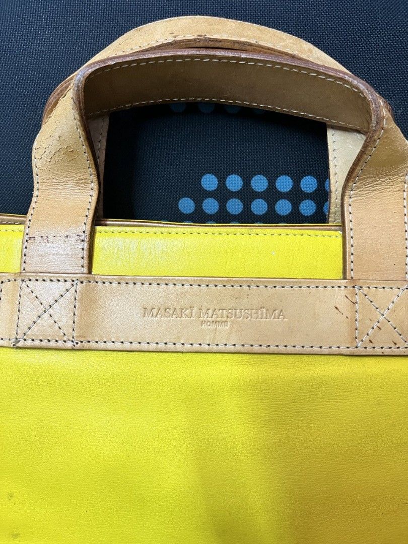Masaki Matsushima Homme Japan Designer Leather Bag, Women's Fashion ...