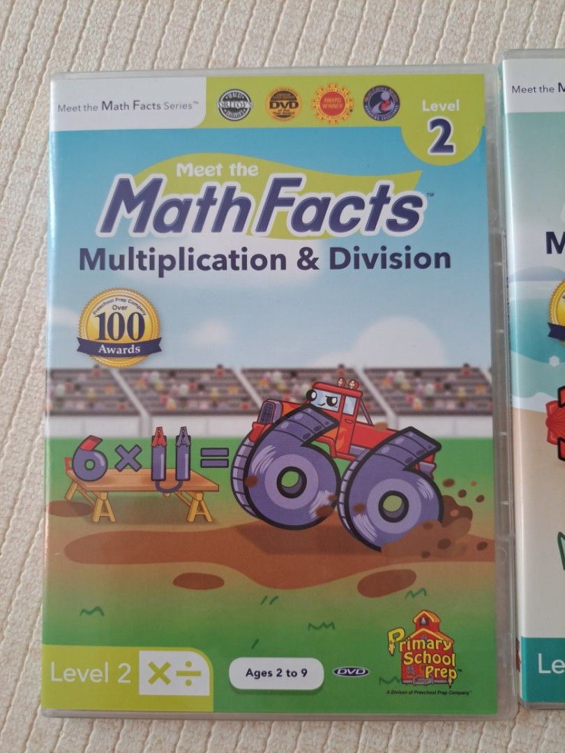 Meet the Math Facts Level 1, 2, 3, Hobbies & Toys, Music & Media, CDs ...