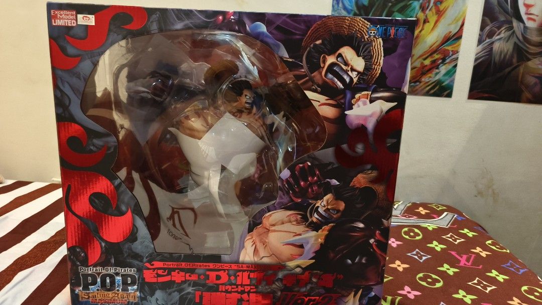 Megahouse POP maximum one piece Luffy version 2 misb, Hobbies & Toys ...