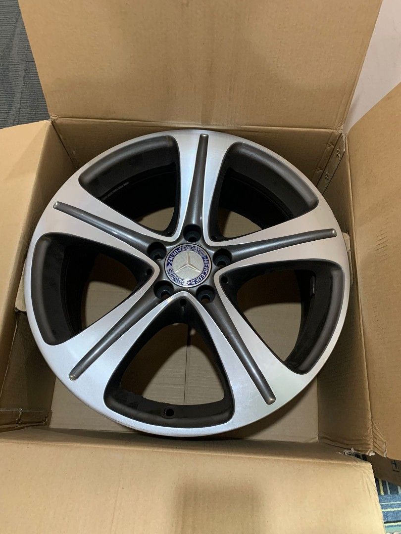Mercedes Benz wheel, Car Accessories, Tyres & Rims on Carousell