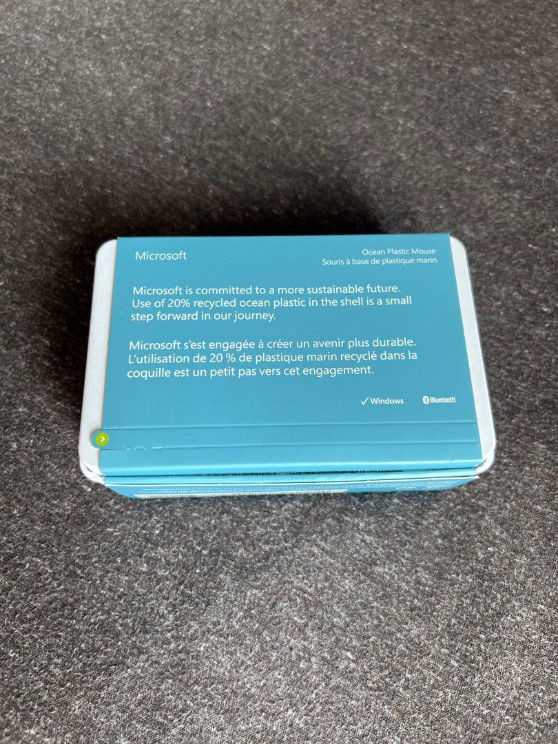 Microsoft Ocean Plastic Mouse, 電腦＆科技, 電腦周邊及配件, 電腦滑鼠及相關產品 - Carousell