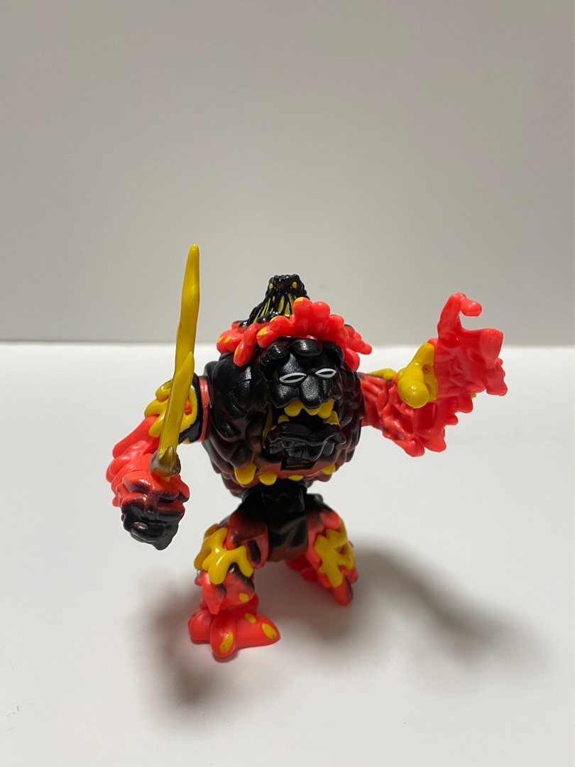 Mighty Max Battle Warriors Lava Beast Lava Lord 萬能麥斯, 興趣及遊戲, 玩具 & 遊戲類 ...