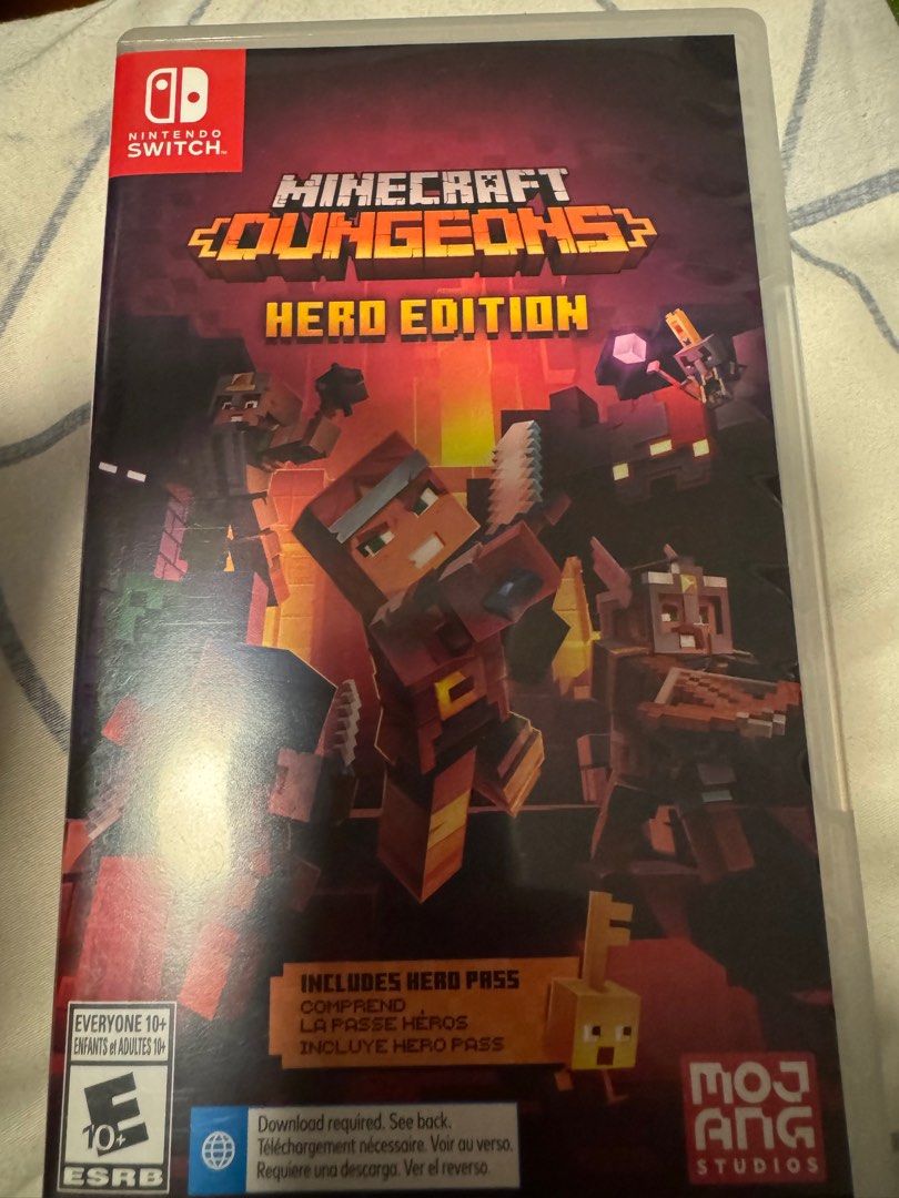 Minecraft Dungeon Hero Edition, Video Gaming, Video Games, Nintendo on ...