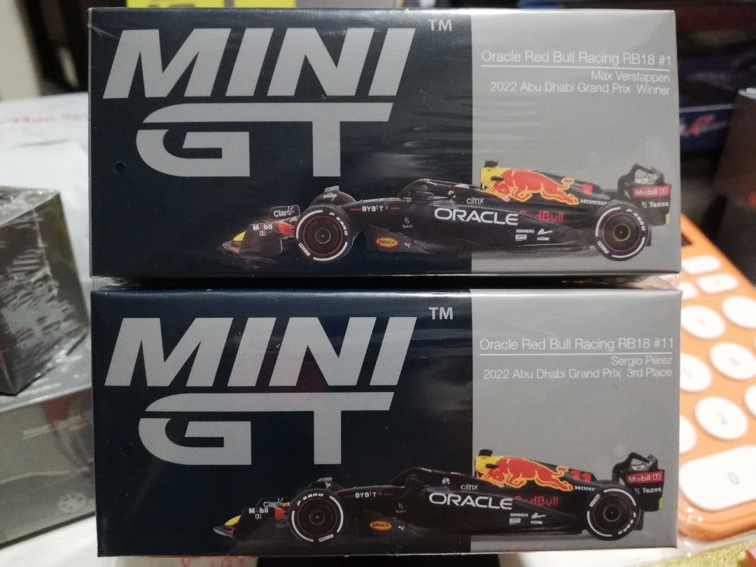 Mini GT oracle red bull racing RB18, Hobbies & Toys, Toys & Games on ...