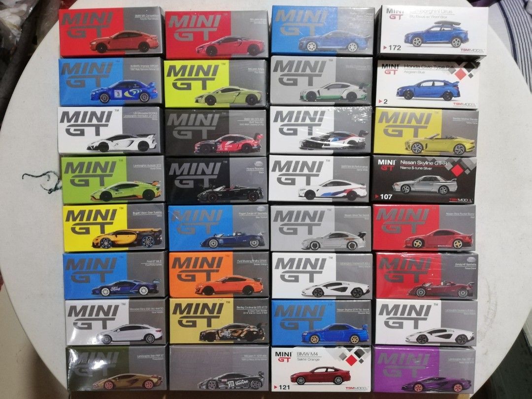 Mini GT TOY CAR collection, Hobbies & Toys, Toys & Games on Carousell