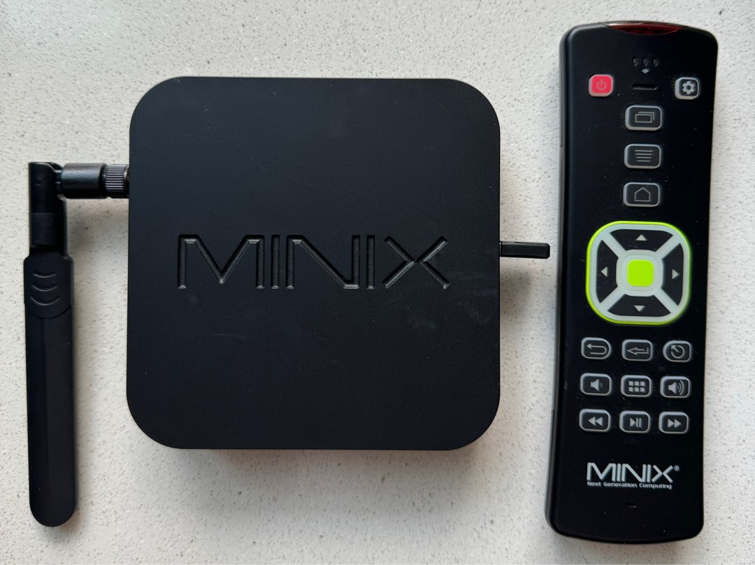 Minix U22-XJ and A2 Lite Keyboard Remote (HDR10+ Dolby Vision), TV ...