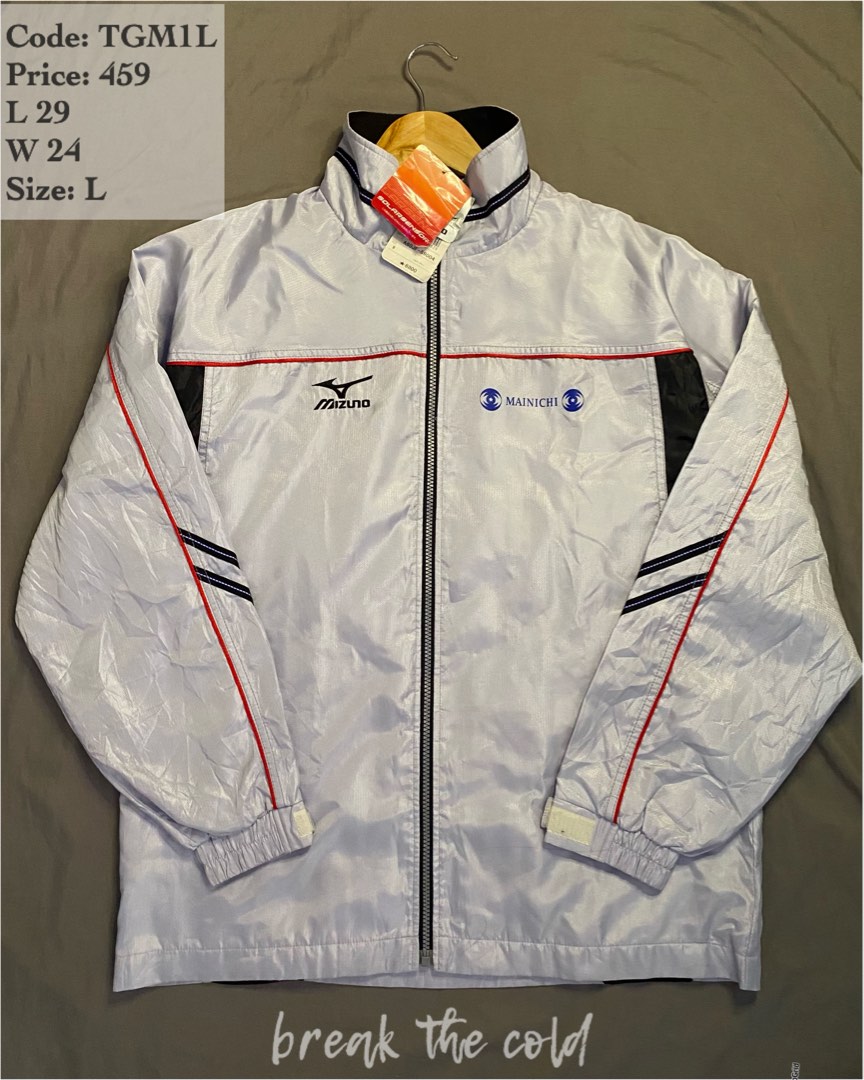 Mizuno Jacket, Men's Fashion, Coats, Jackets and Outerwear on Carousell