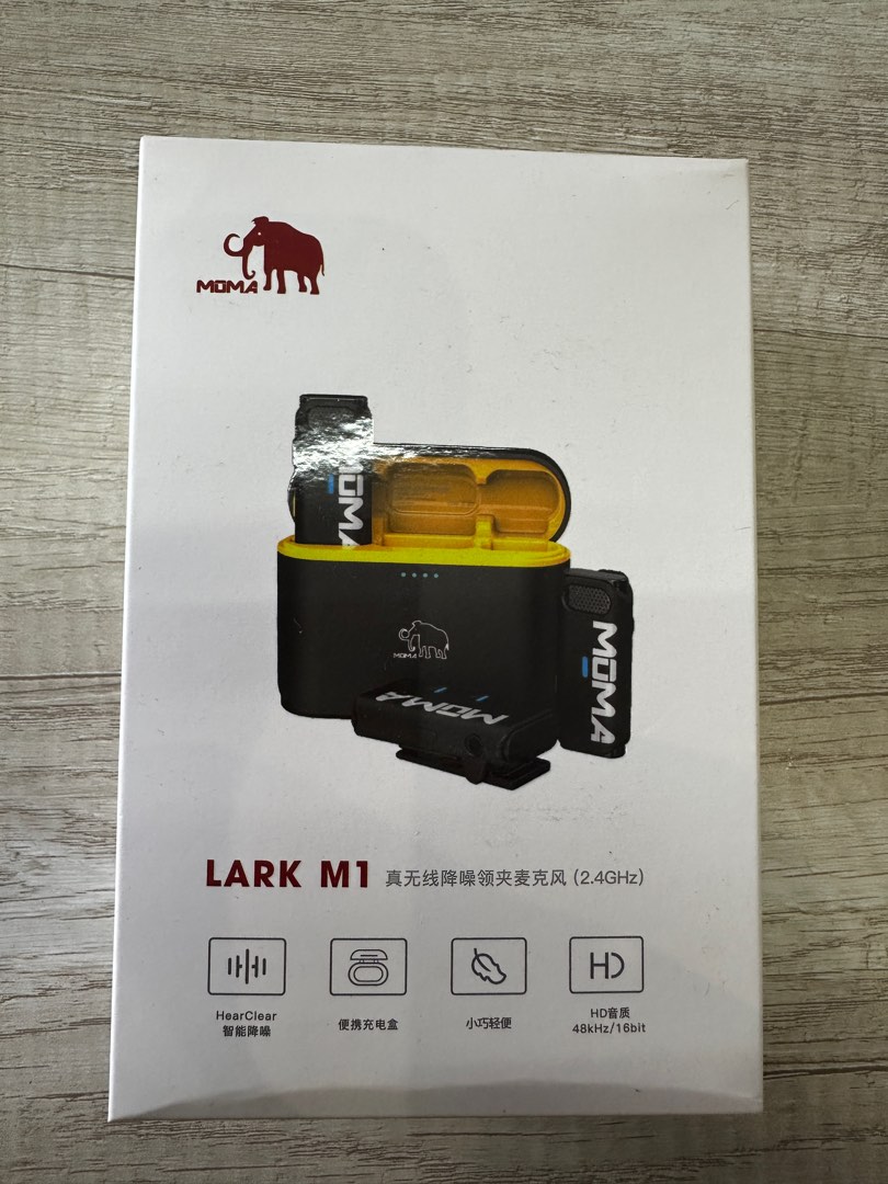 Moma Lark M1 wireless Microphone, Audio, Microphones on Carousell