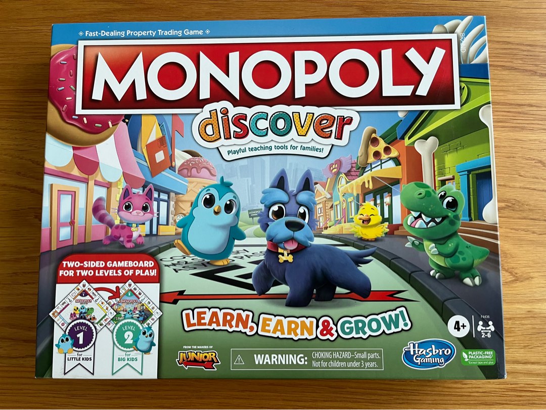 Monopoly Discover Board Game, Hobbies & Toys, Toys & Games on Carousell