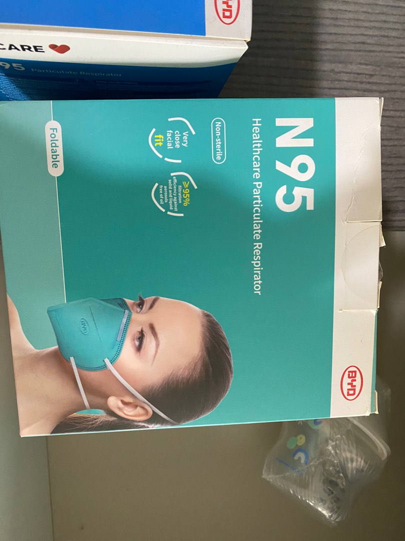 N95 masks, Health & Nutrition, Face Masks & Face Shields on Carousell