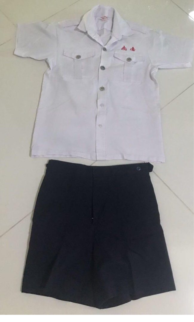Nan Chiau High School uniform and pe attire, Women's Fashion, Tops ...