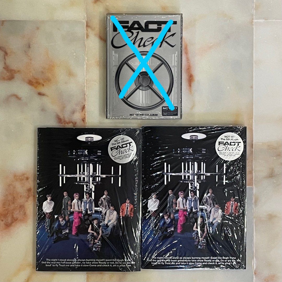 NCT 127 Fact Check Sealed Albums, Hobbies & Toys, Memorabilia ...