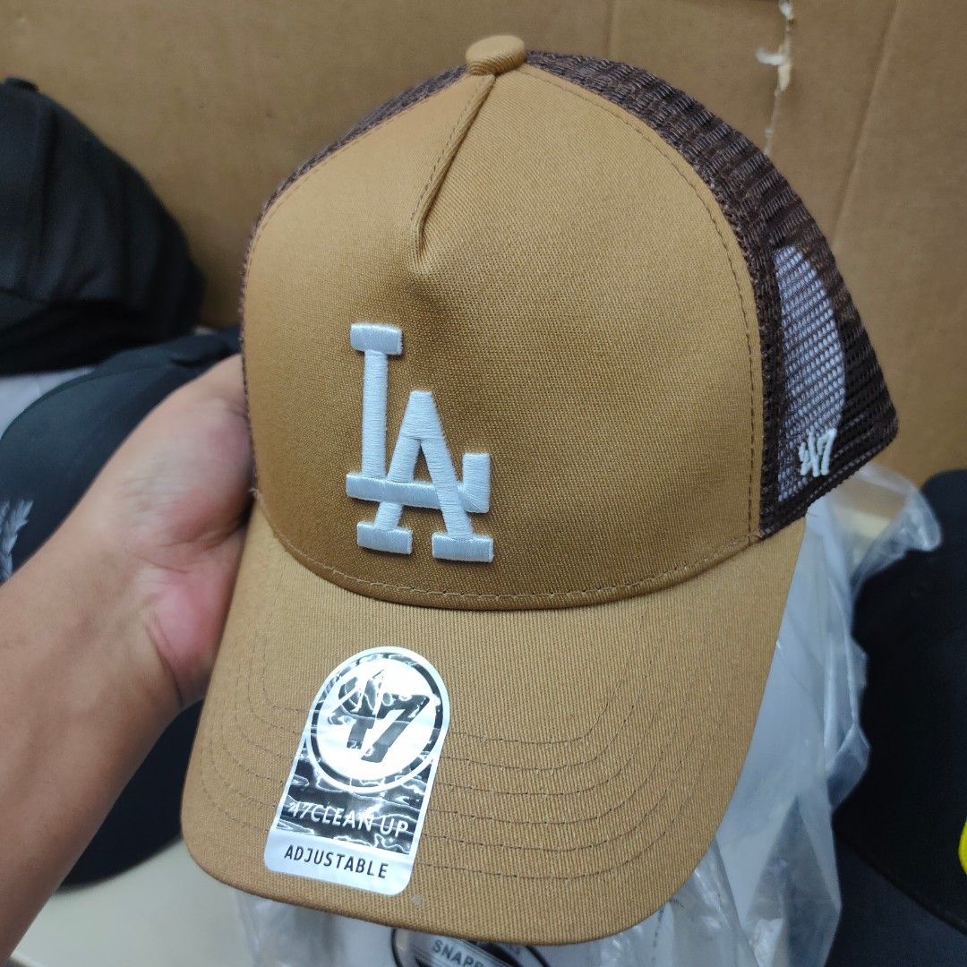 New la cap topi la mesh hat, Men's Fashion, Watches & Accessories, Cap ...