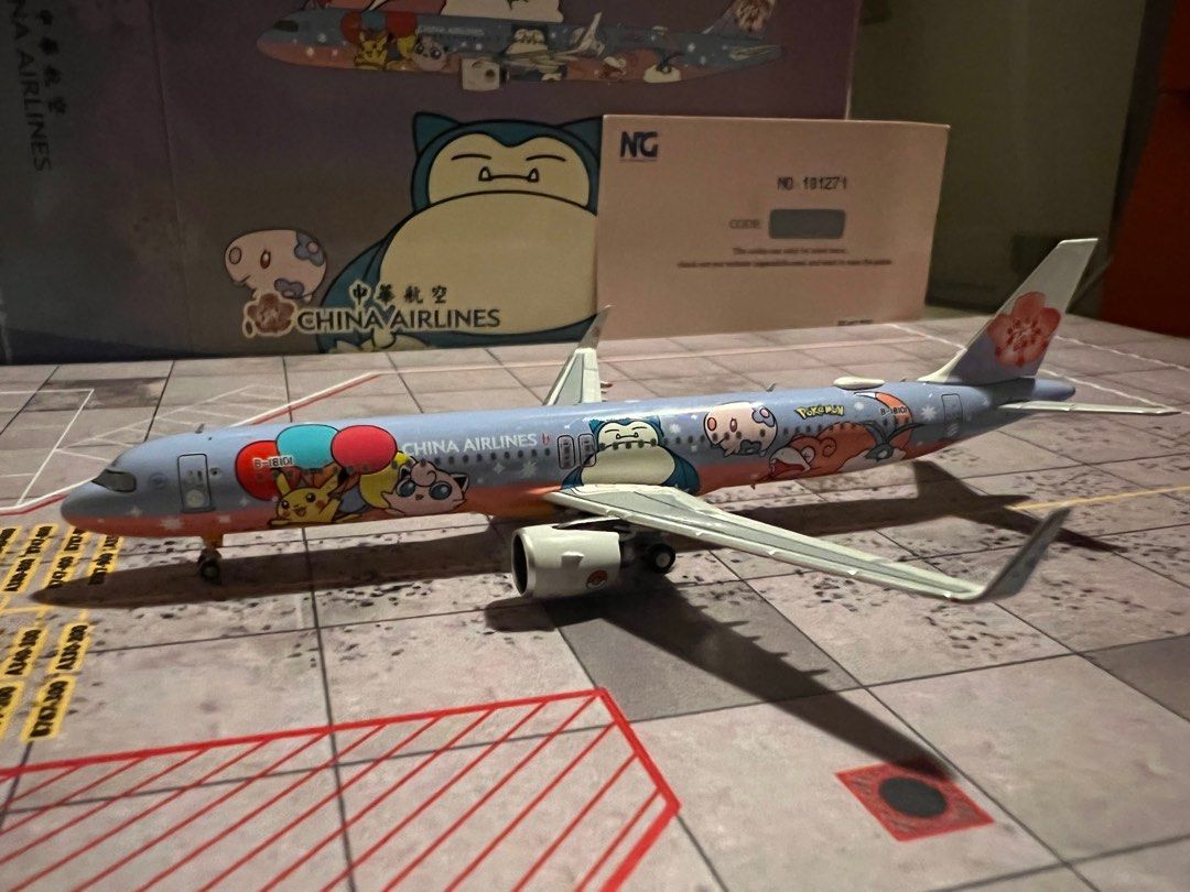 NG 1/400 China Airlines A321 Neo B-18101, Hobbies & Toys, Toys & Games ...
