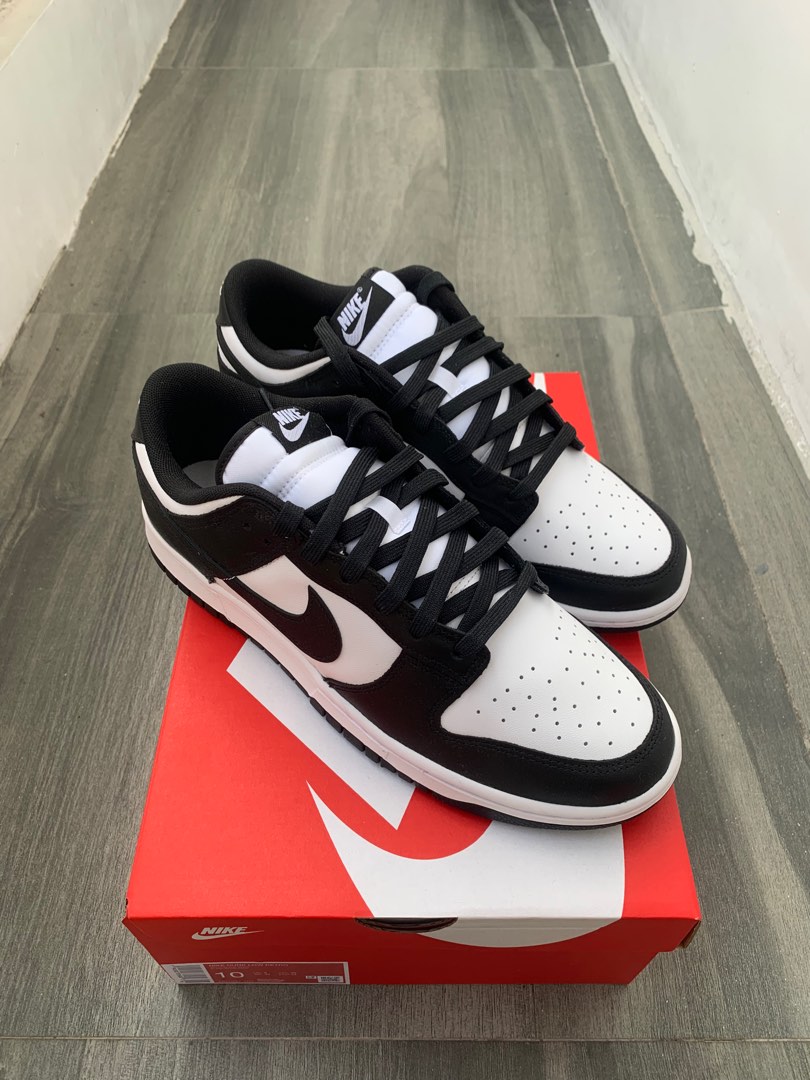 Nike Dunk Low Panda, Men's Fashion, Footwear, Sneakers on Carousell