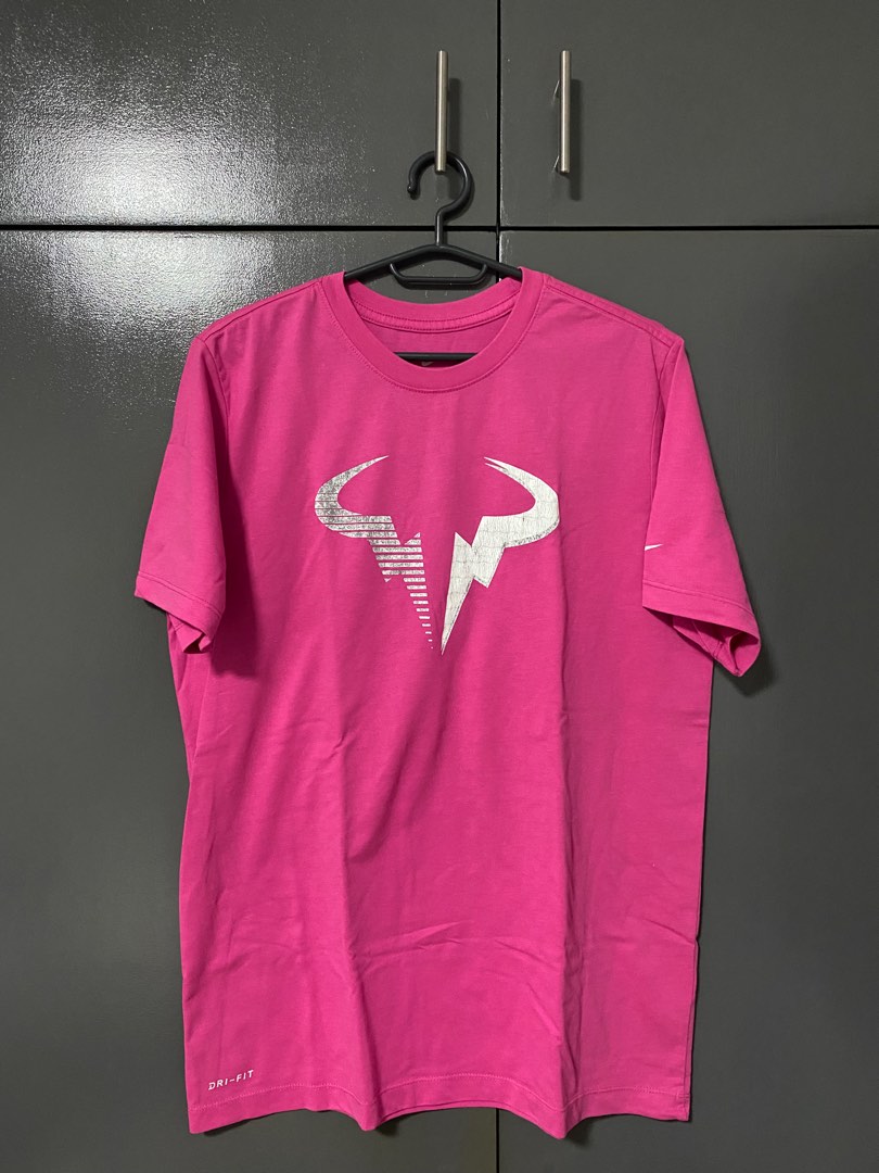 Nike Rafa Tennis Shirt, Men's Fashion, Tops & Sets, Tshirts & Polo ...