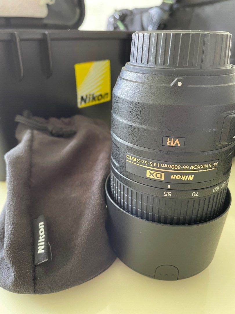 Nikon D90 body kit set, 3 lens, Manfrotto monopod, bag, dry box, Photography, Cameras on Carousell