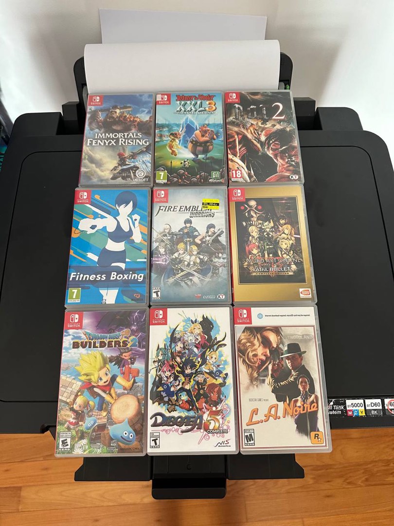 Nintendo Switch game Immortals Fenyx Rising / Asterix & Obelix / Attack ...