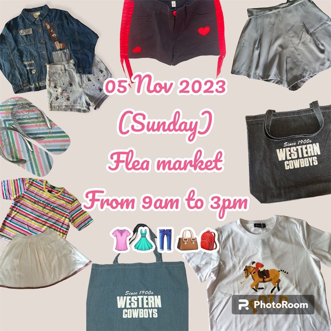 One day flea market at Woodlands blk 409, Announcements on Carousell