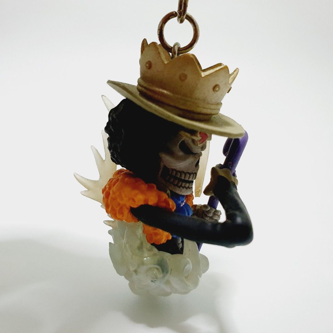 One Piece Brook Figure Mascot Keychain, Hobbies & Toys, Memorabilia ...