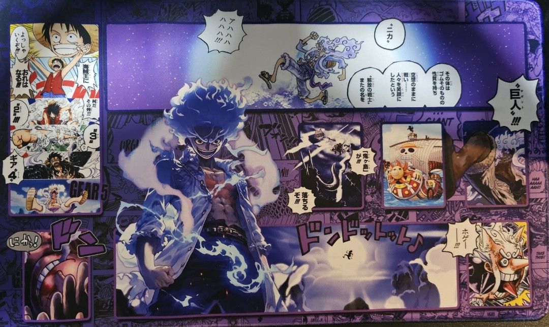 One Piece Card Game Playmat / keyboard mat (OP-06) [ luffy nami nico ...
