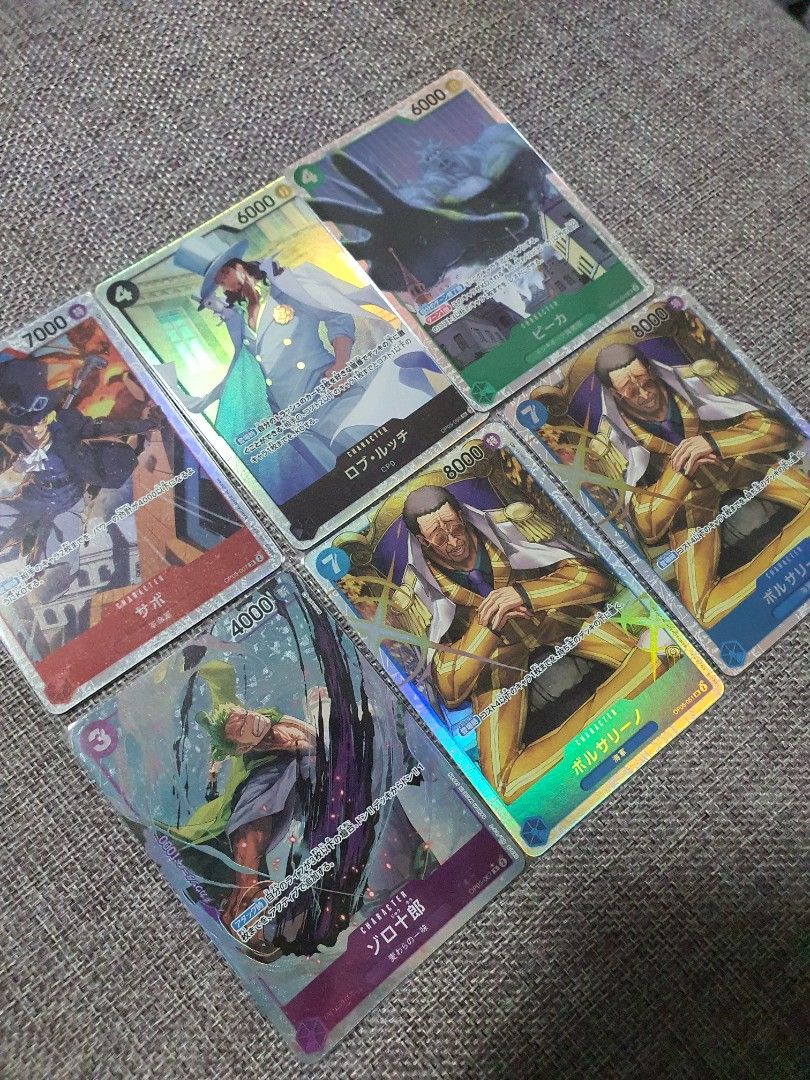 One piece Op05 single cards, Hobbies & Toys, Toys & Games on Carousell