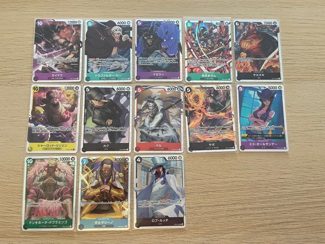 One Piece TCG SR cards, Hobbies & Toys, Toys & Games on Carousell