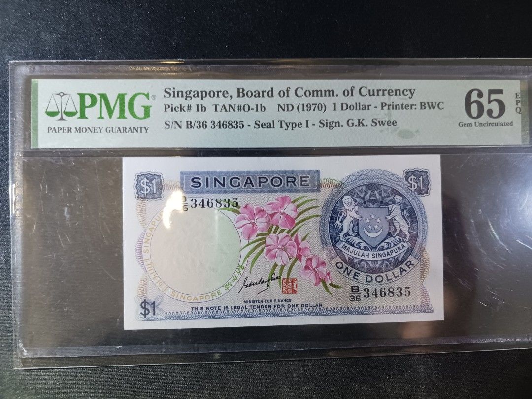 Orchid $1 LKS PMG 66 / GKS PMG 65/ HSS with seal PMG 65, Hobbies & Toys, Memorabilia ...