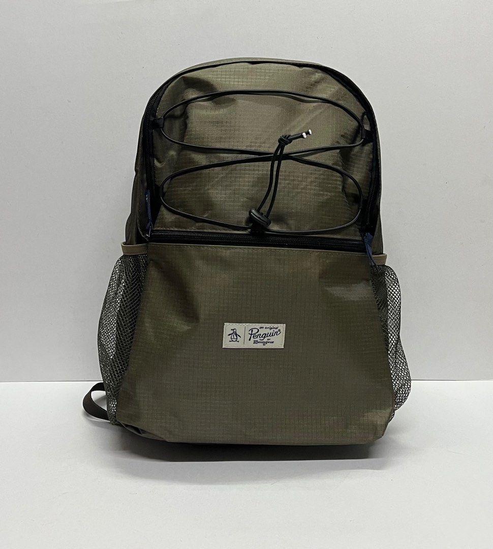 Original Penguin Logo Backpack, Men's Fashion, Bags, Backpacks on Carousell