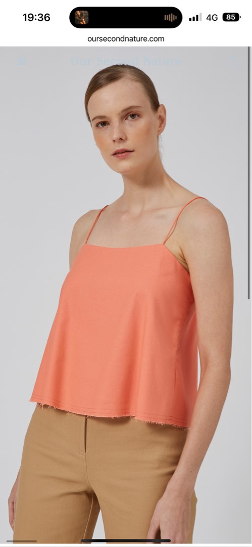 Oursecondnature osn, Women's Fashion, Tops, Sleeveless on Carousell